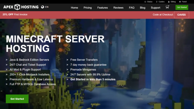 Top Minecraft Server Hosting Options (Reviewed & Ranked)